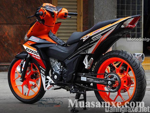 Winner 150 màu trắng dán tem decal Repsol 8 - MuasamXe.com